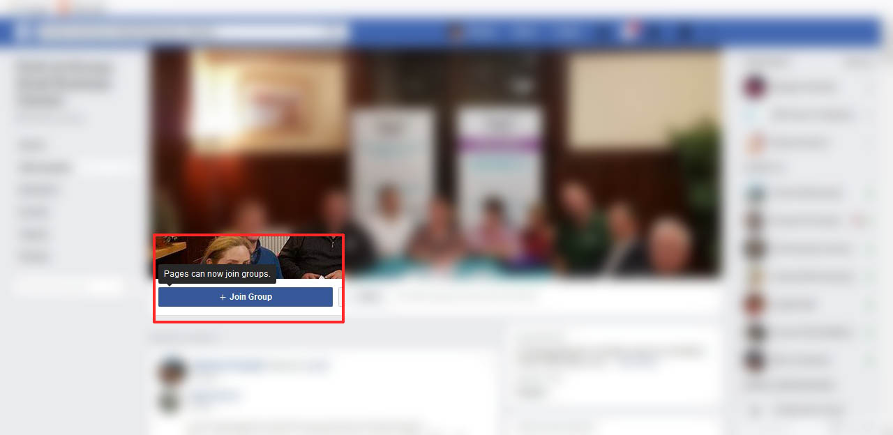 How to use Facebook Business Page to interact in groups for visibility